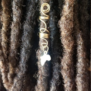 Africa Loc Jewelry. Dreadlock Hair Accessories, Beads for Braids ...
