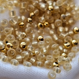 Small 24kt Gold Plated Loc Sprinkle Beads Mix, Braid Jewelry Dreadlock ...