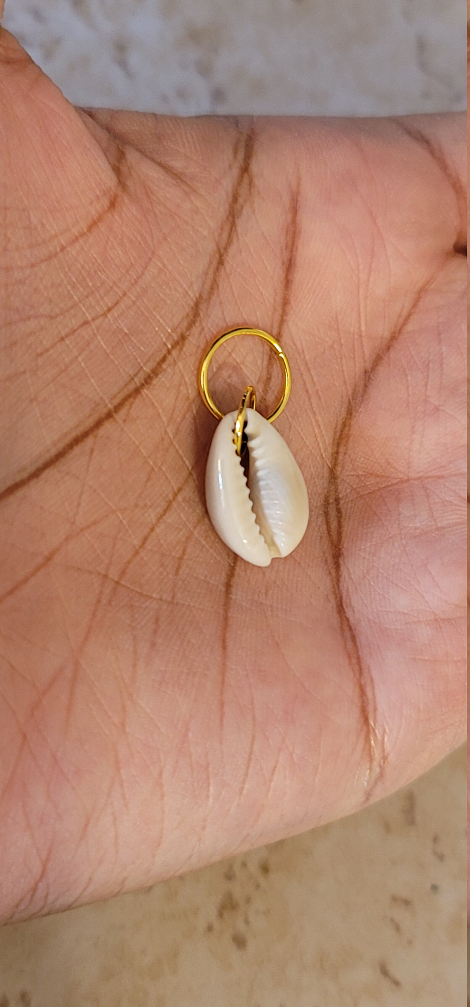 6pcs Silver Cowrie Shell Hair Rings, Dread Rings Loc Jewelry, Braid ...