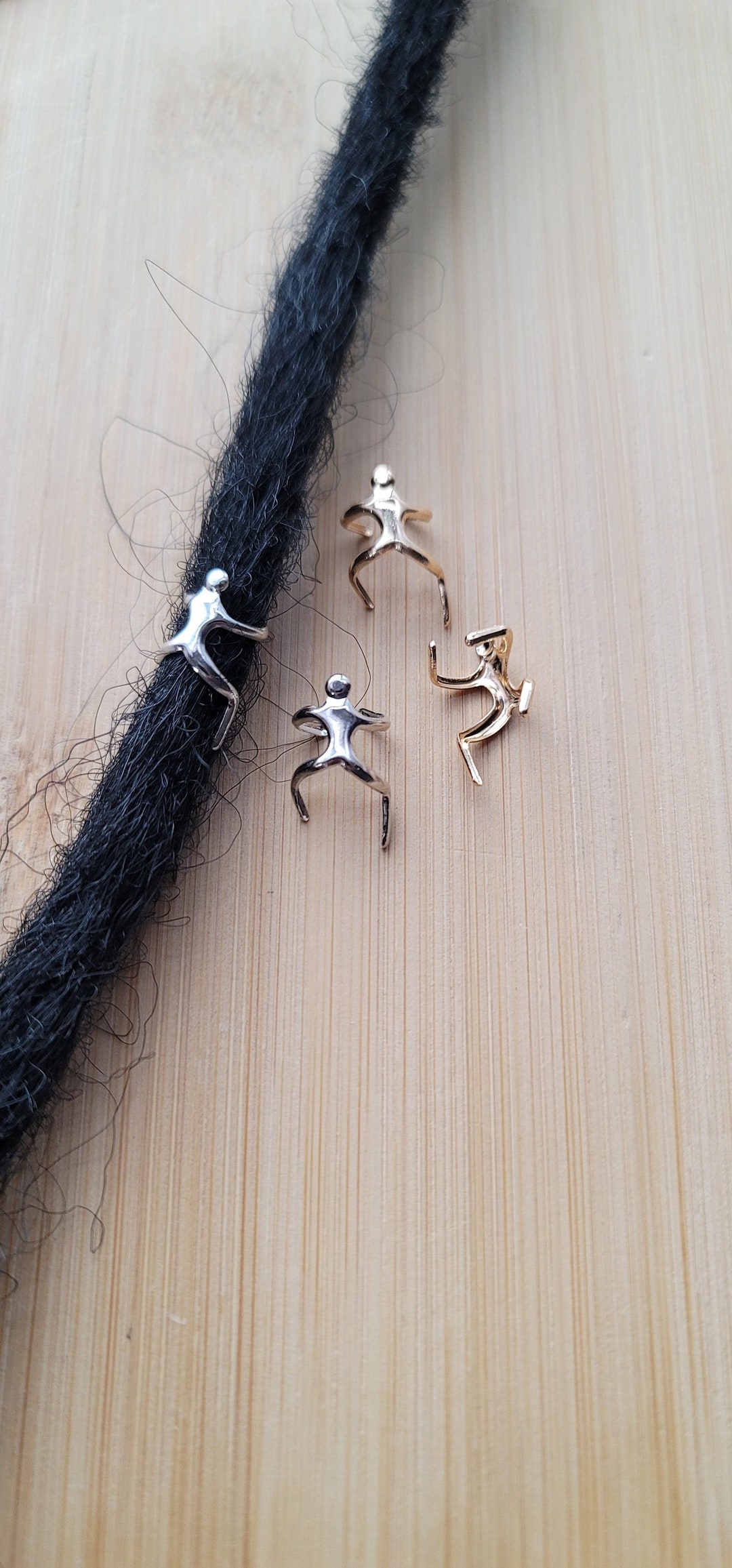 2 Loc Climber Beads, Copper Dreadlock Hair Accessories, Adjustable ...