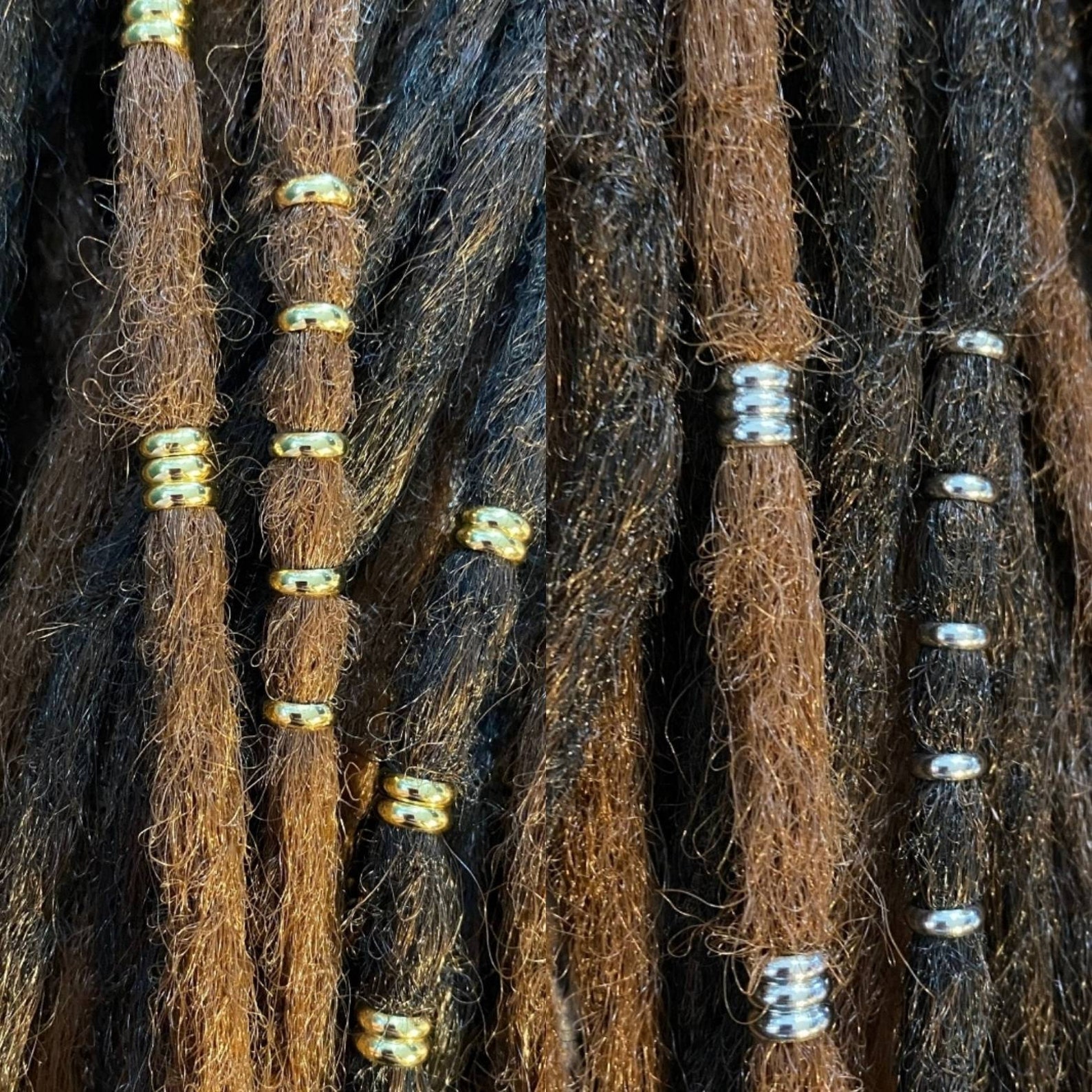 20 Stainless Steel Loc Beads Dreadlock Hair Accessories - Etsy