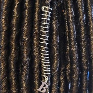 Letter Loc Jewelry, Initial Dreadlock Hair Accessories, Alphabet Beads ...