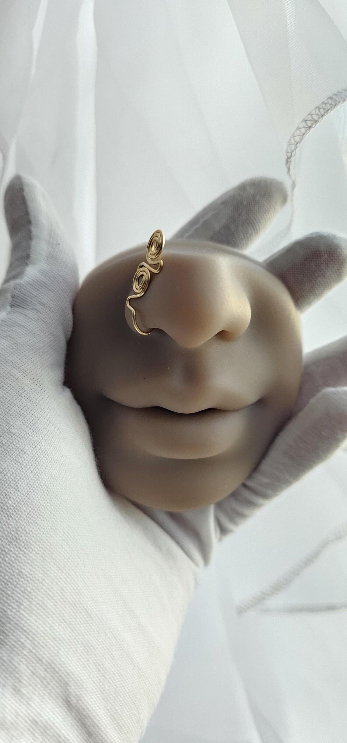 The All Cuff, Unique Nose Jewelry, Exclusive Nose Ring No Piercing ...