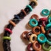 10 Piece Wood Loc Beads, 6mm Wide Hole Dread Beads, Dreadlock Hair ...