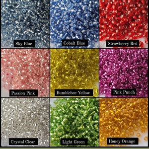 Small Silver Lined 3mm Loc Sprinkle Beads, Dreadlock Accessories, Dread ...