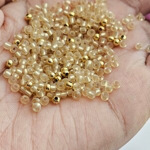 Small 24kt Gold Plated Loc Sprinkle Beads Mix, Braid Jewelry Dreadlock ...