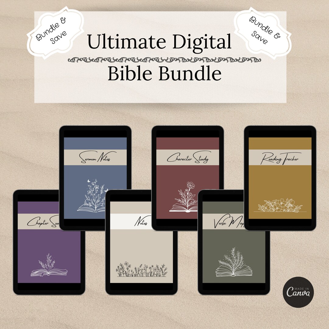 Ultimate Bible Study Bundle - Etsy