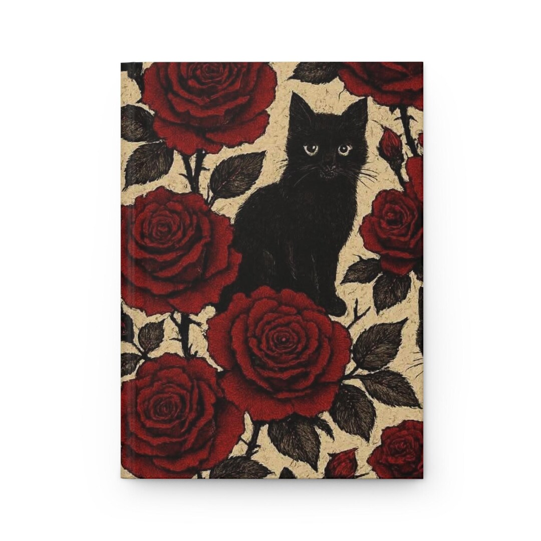 Elegant Black & Rose Steampunk- Inspired Hardcover Journal | Perfect ...