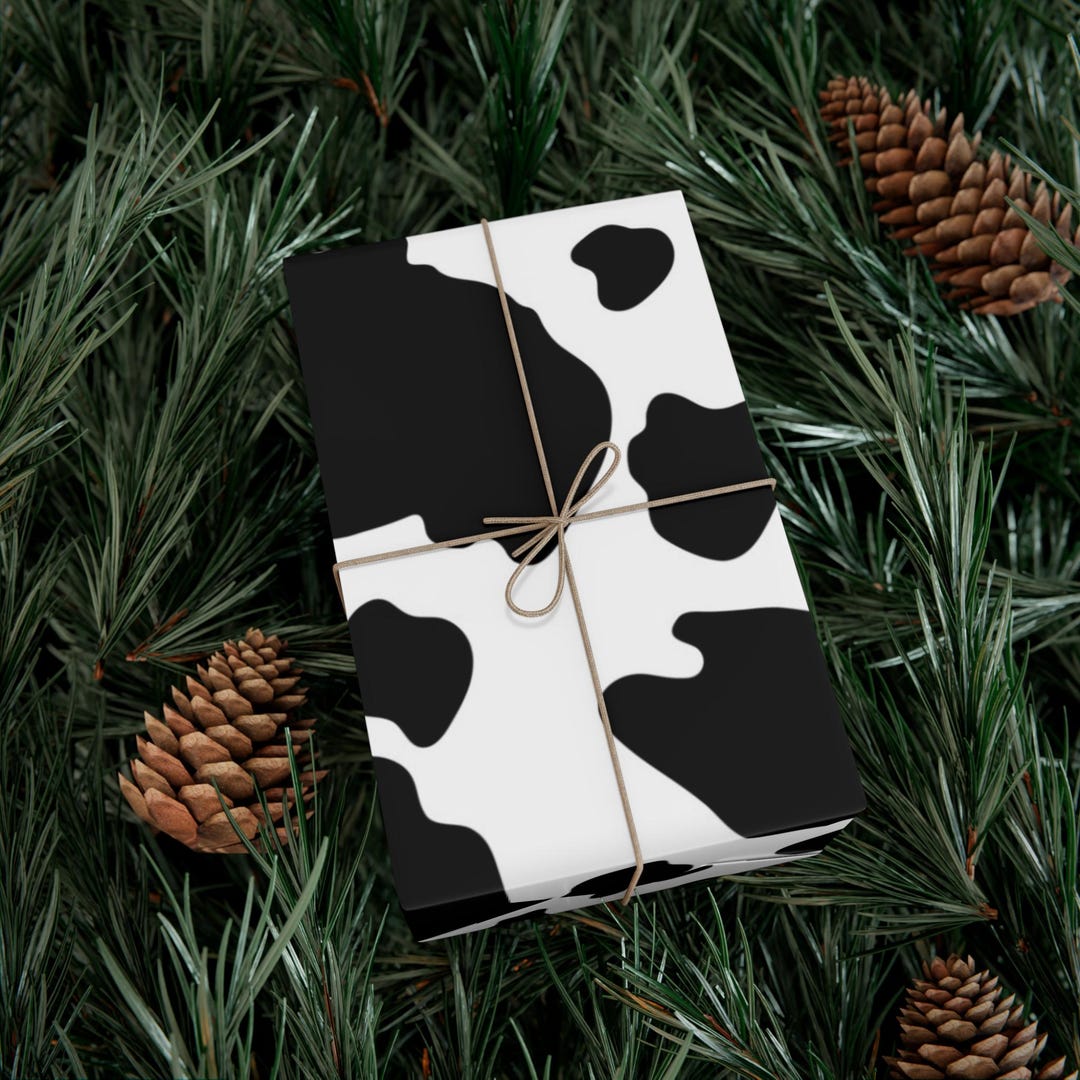 Gift Wrap Papers, Wrapping Paper Roll, Gift Wrap Sheets, Cow Print Gift ...