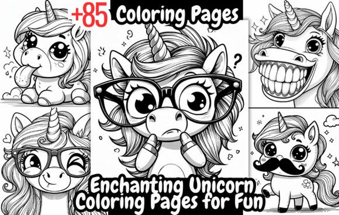 85+ Magical Unicorn Coloring Pages | Fun Kids Printable Coloring Sheets ...