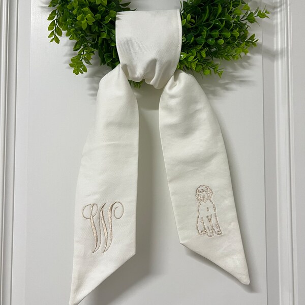 Embroidered Sash - Etsy