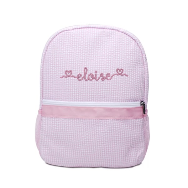 Embroidered Backpack - Etsy