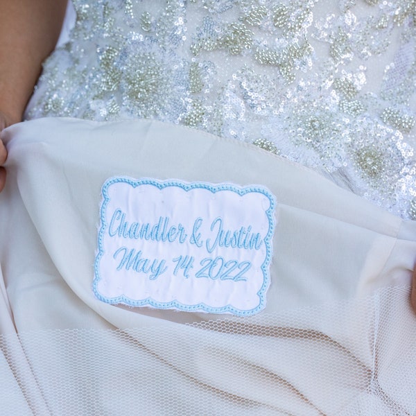Wedding Dress Label - Etsy