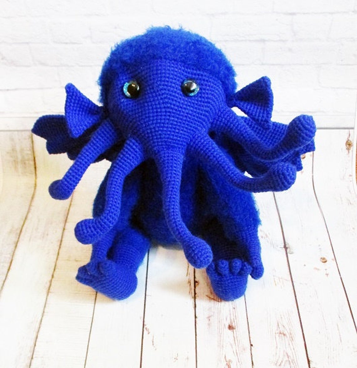 Soft Knitted toy Cthulhu Cthulhu Plush Toy Royal Purple | Etsy