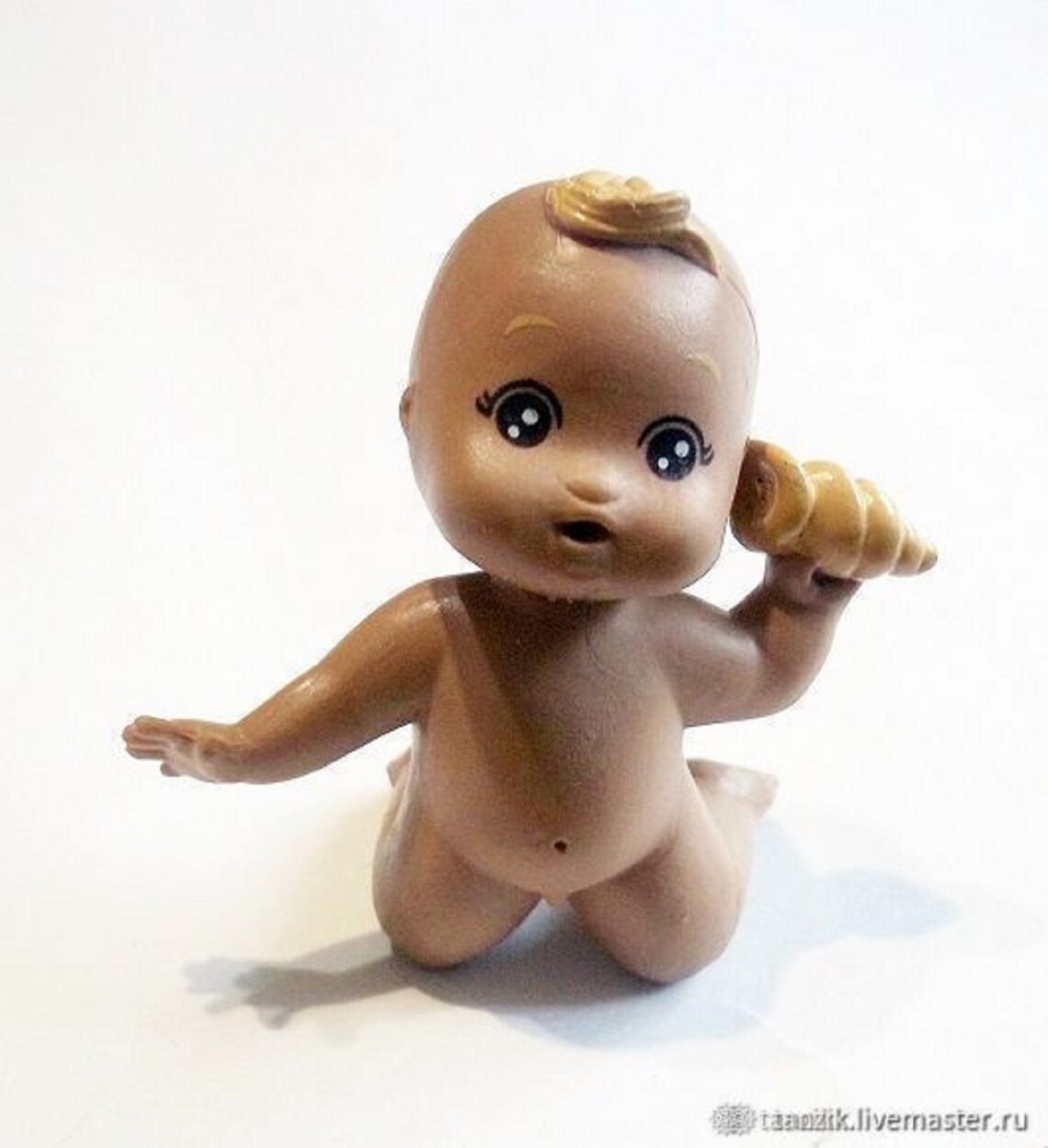 Miniature plastic baby tiny kids vintage doll decoration mini | Etsy