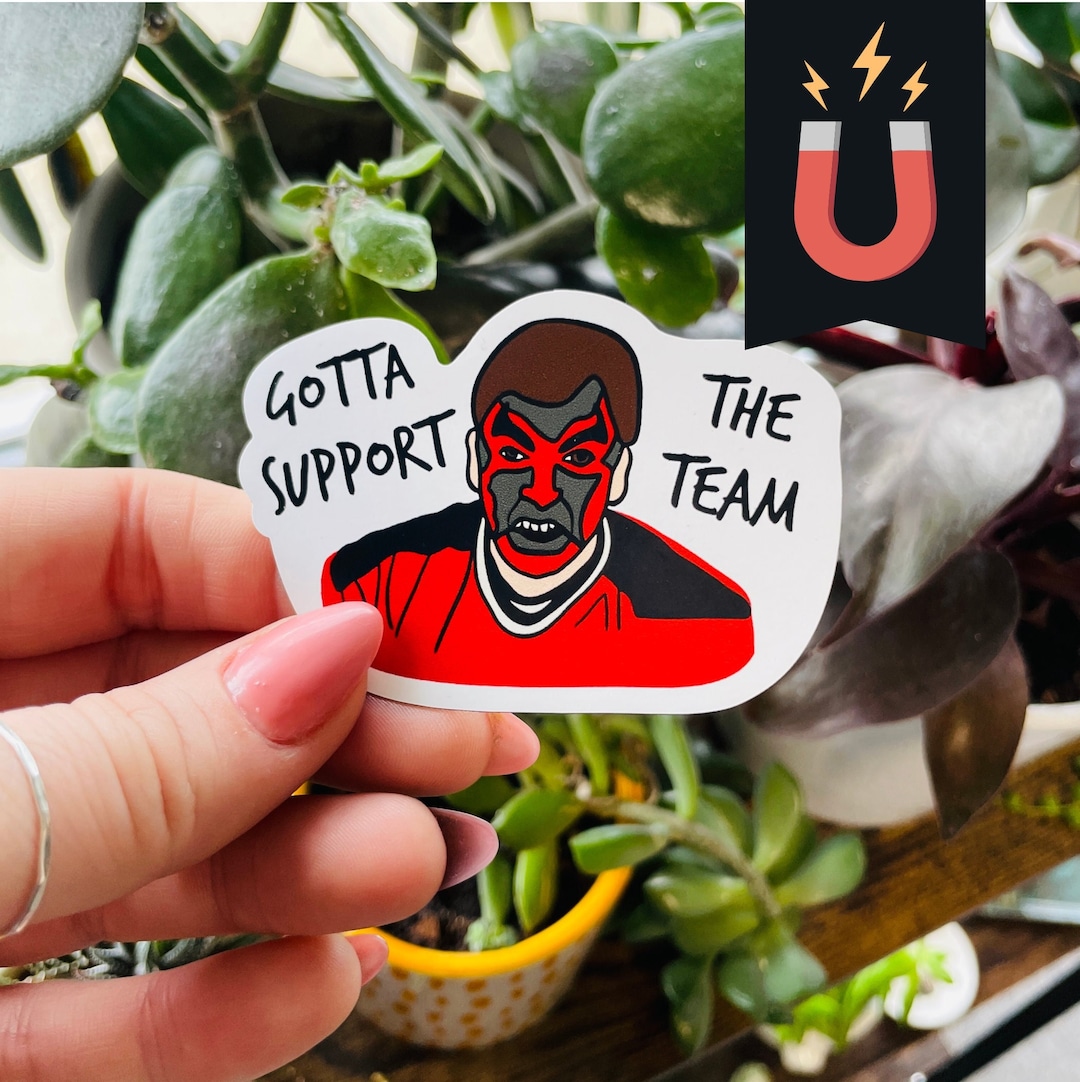 David Puddy Gotta Support the Team Seinfeld Magnet / Seinfeld, Seinfeld ...