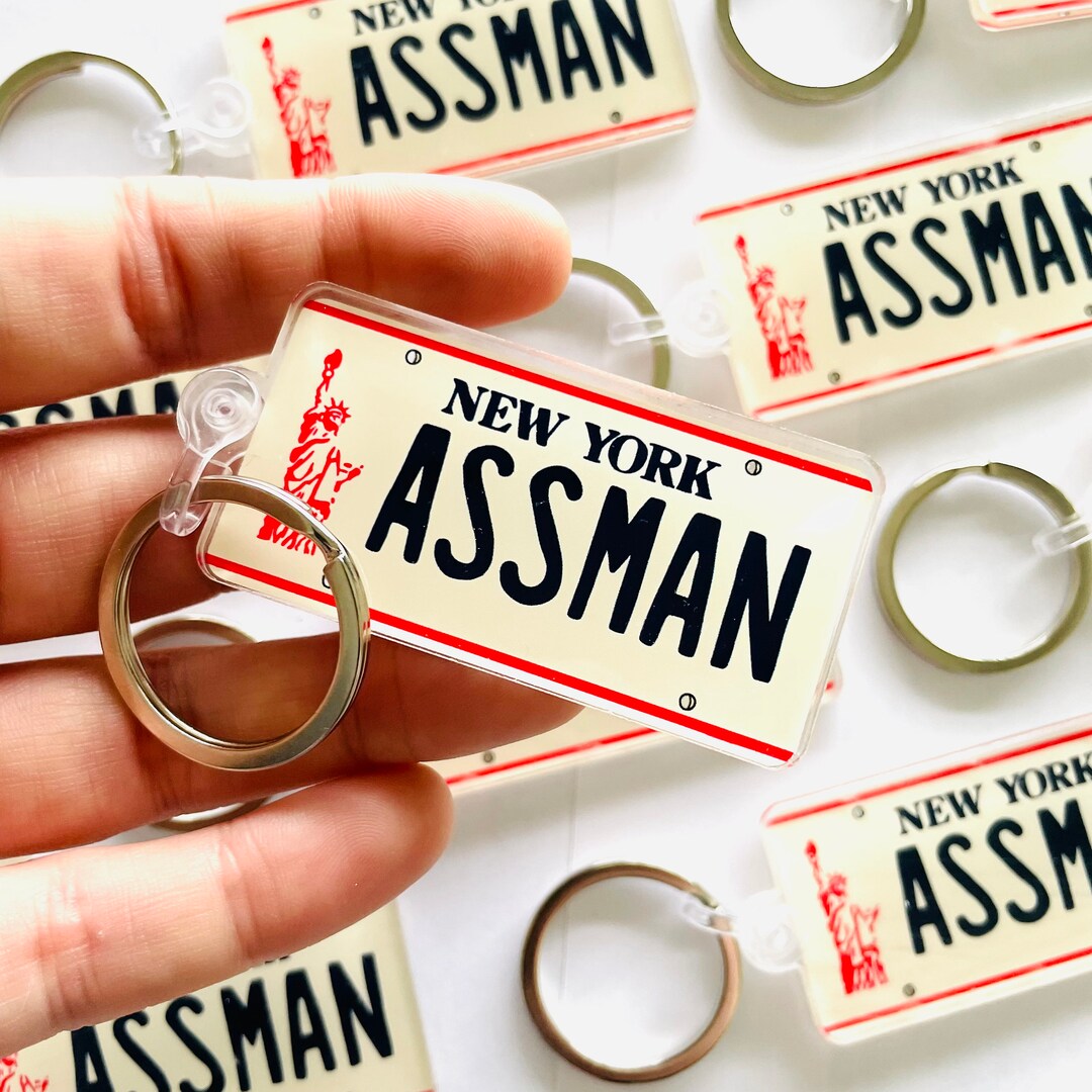 Assman Seinfeld Keychain / Seinfeld, Seinfeld Gifts, Kramer, Keychain ...