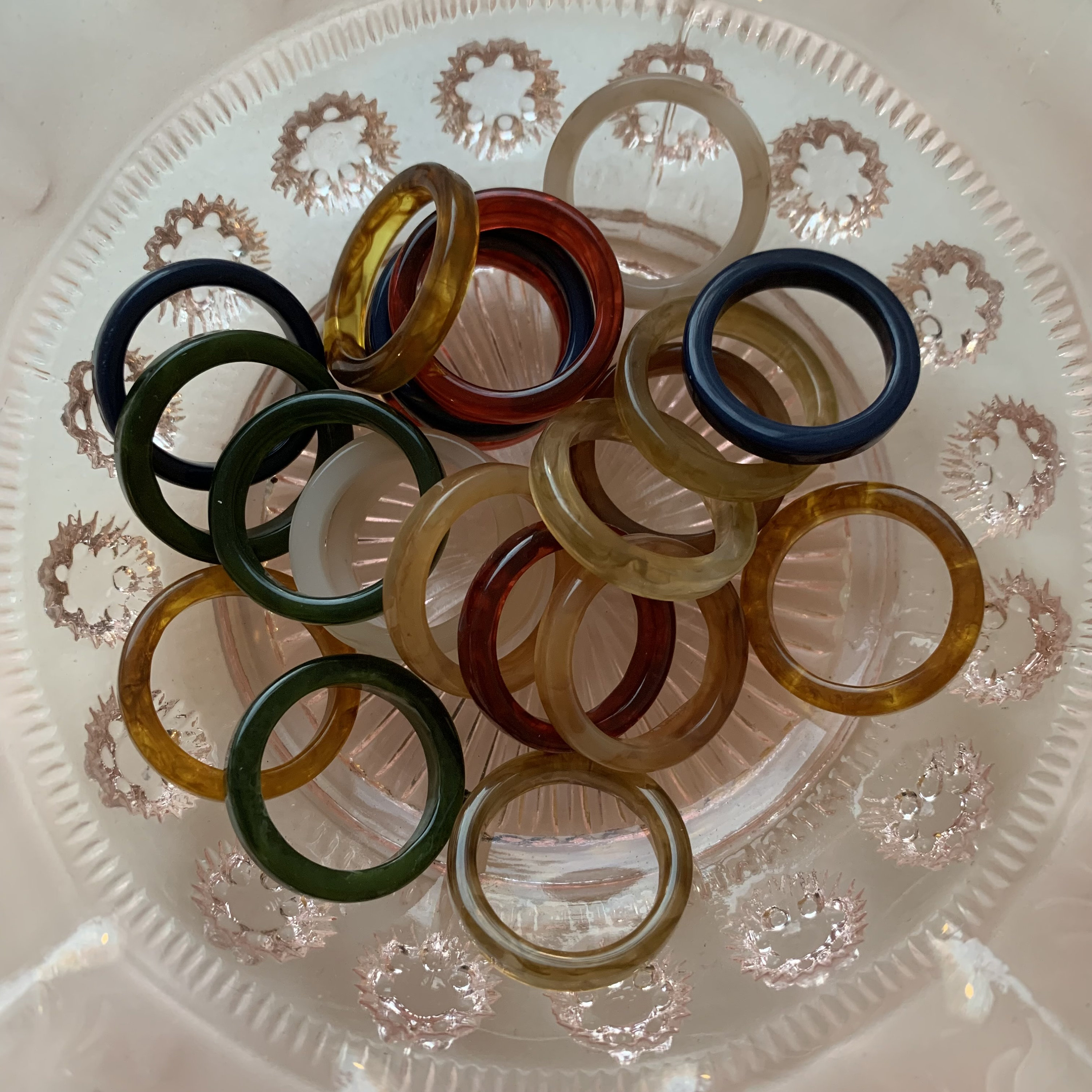Resin Rings - Etsy