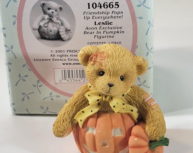 Leslie Teddy Bear Ghost, " Friendship Pops up Everywhere" , Halloween ...