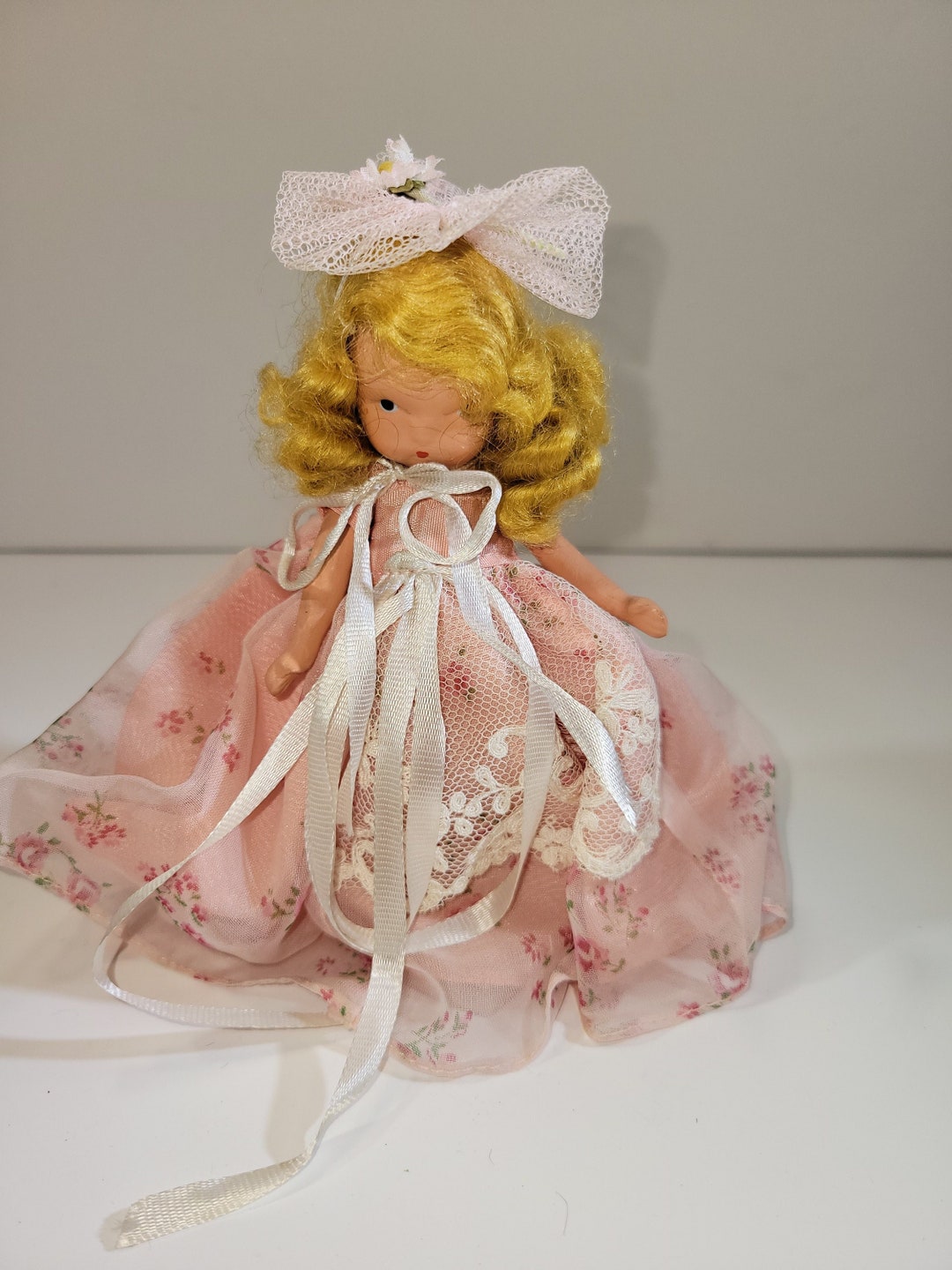 Blond Nancy Ann Doll, Pretty Maid, Painted Eyes, Bisque Doll, Frozen ...