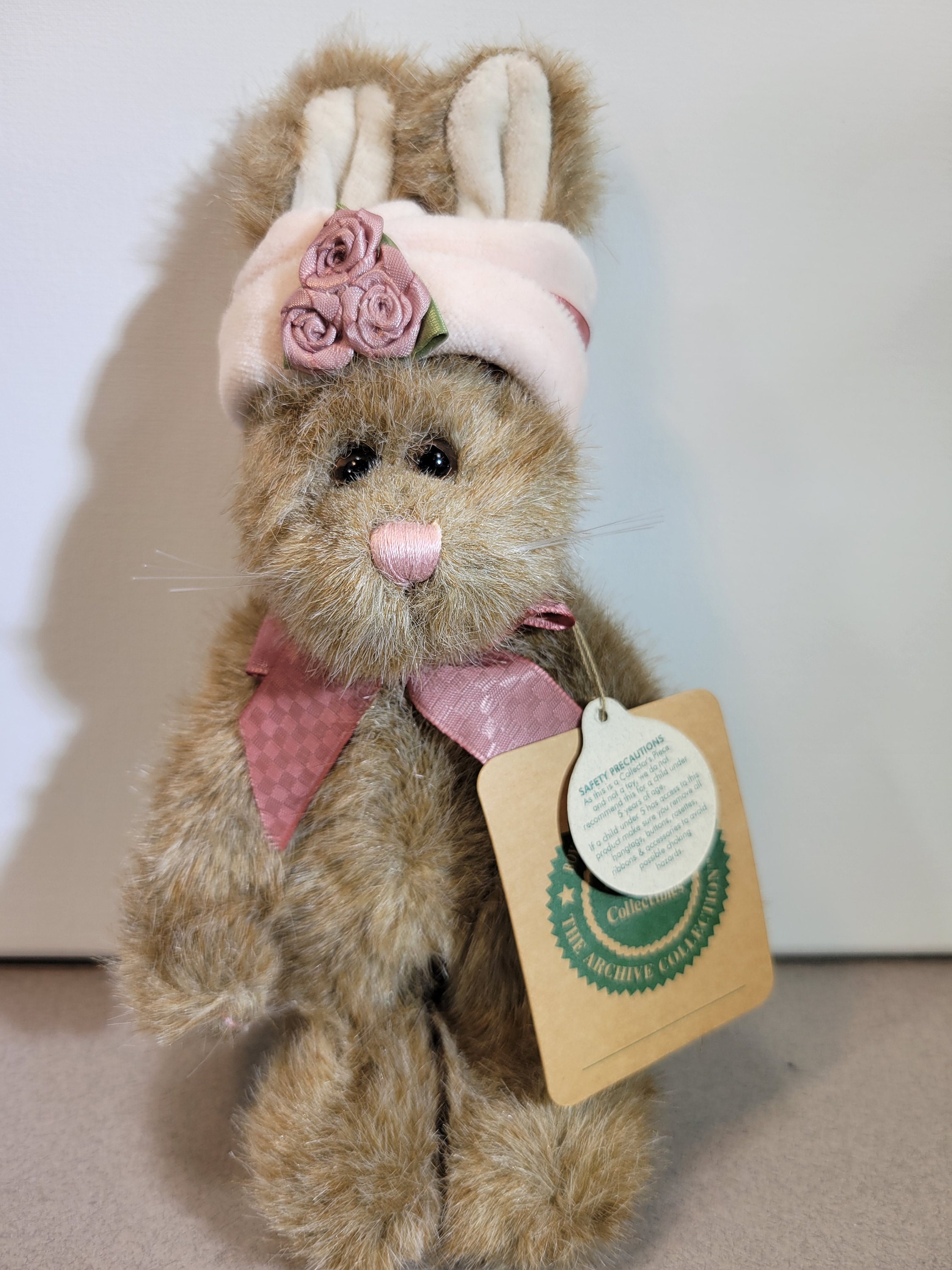 Boyd's Collection Easter Bunny, Stuffed Toy, Child's Gift, Original ...