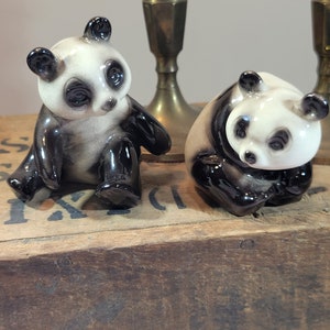 Set of 2 Goebel Pandas Figurines, Made in Germany, Realistic - Etsy