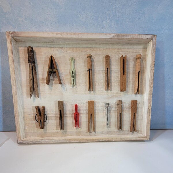 Clothespin Frame - Etsy
