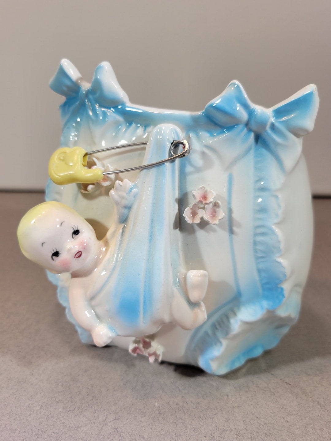 Napco Baby Pants Vintage Ceramic Planter, Diaper Vase, Nursery Planter ...