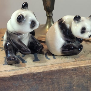 Set of 2 Goebel Pandas Figurines, Made in Germany, Realistic - Etsy
