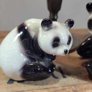 Set of 2 Goebel Pandas Figurines, Made in Germany, Realistic - Etsy