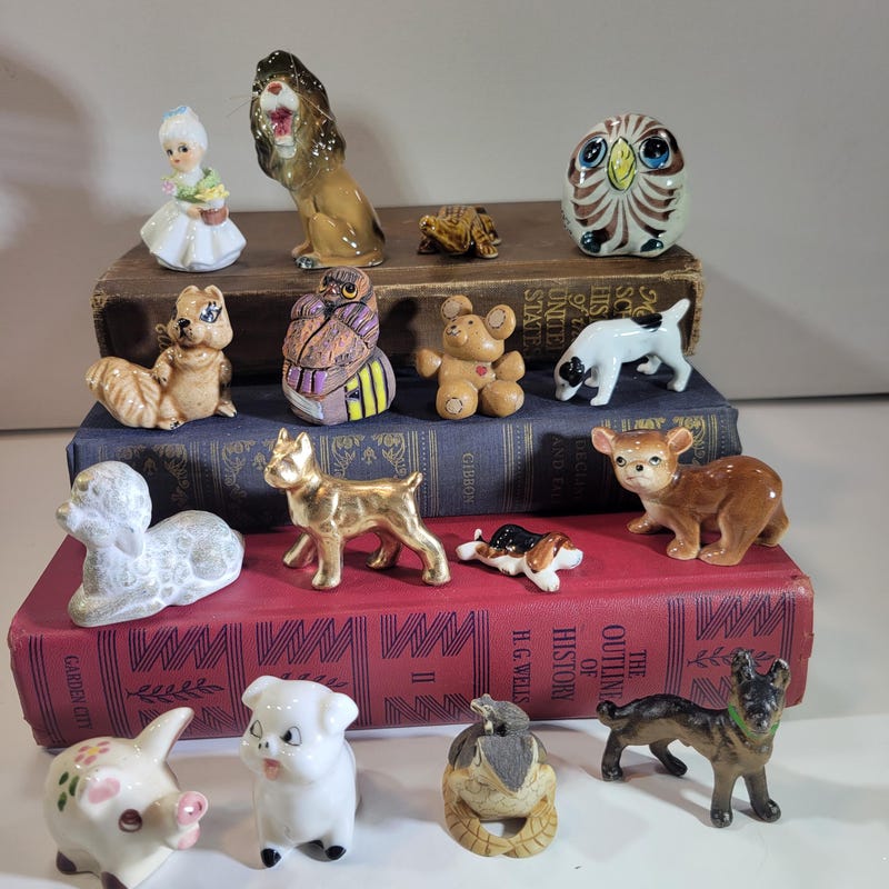 Napco Miniature Figurines - Etsy