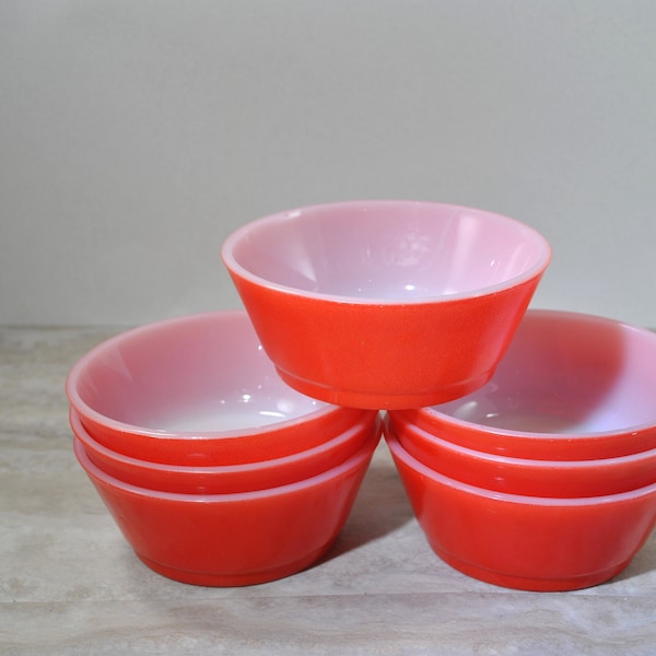 Fire King Red - Etsy