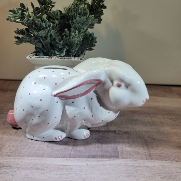Bunny Piggy Bank - Etsy