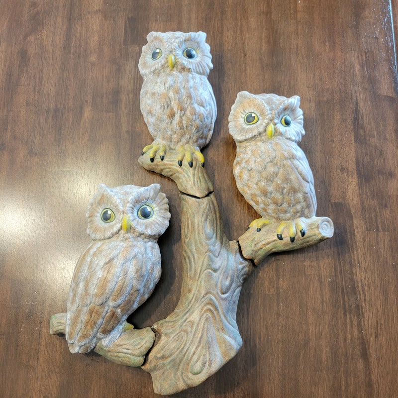 Ceramic Owl Decor - Etsy