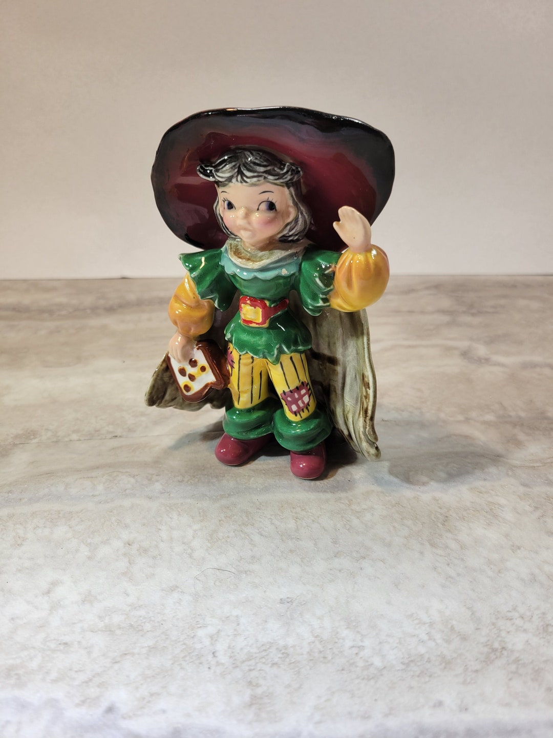 Little Tommy Tucker Sings for His Supper, Rare Collectible, Ceramic ...