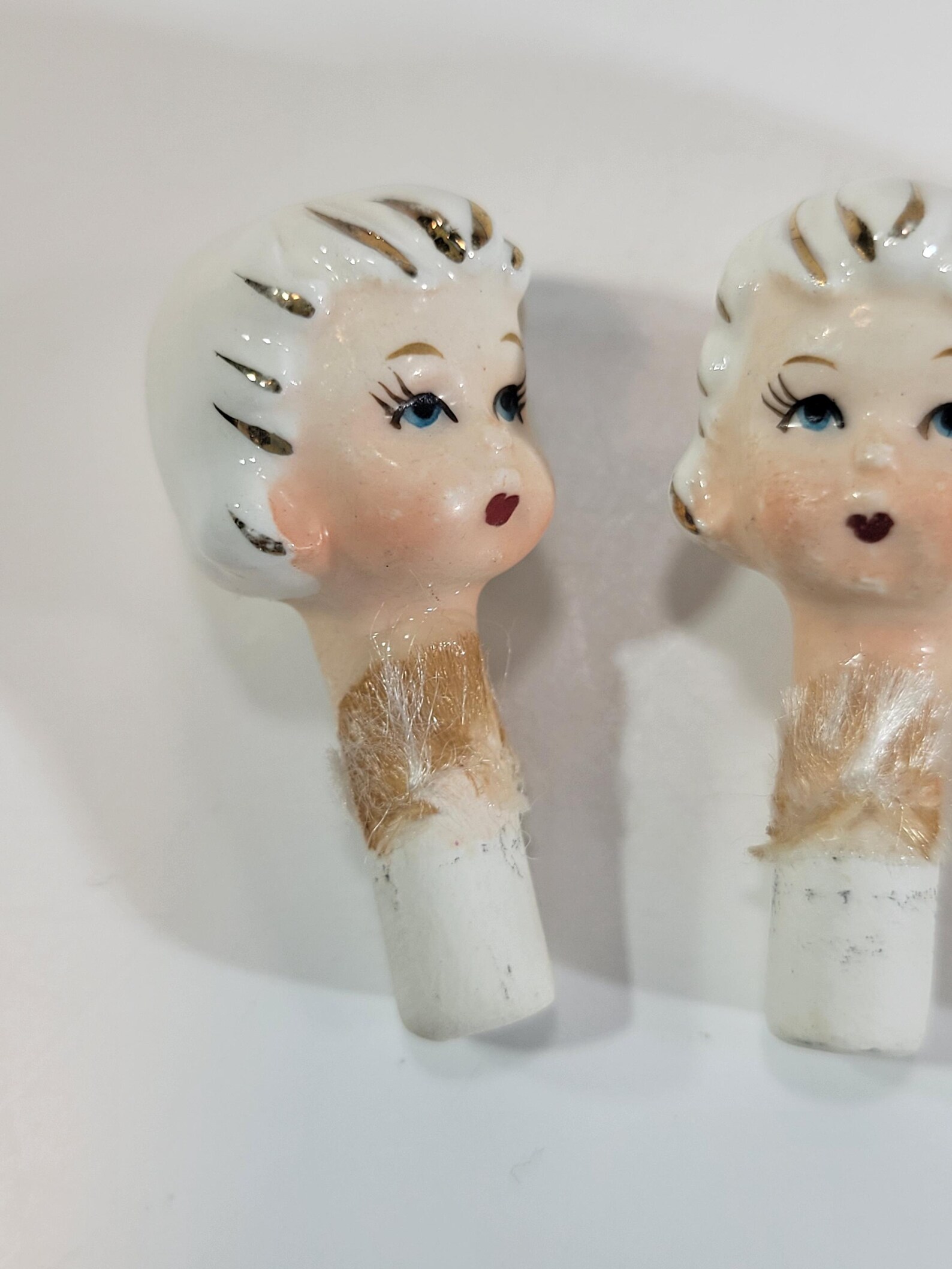 Holt Howard Vintage Ceramic Angel Heads, Celluloid Angel Heads ...