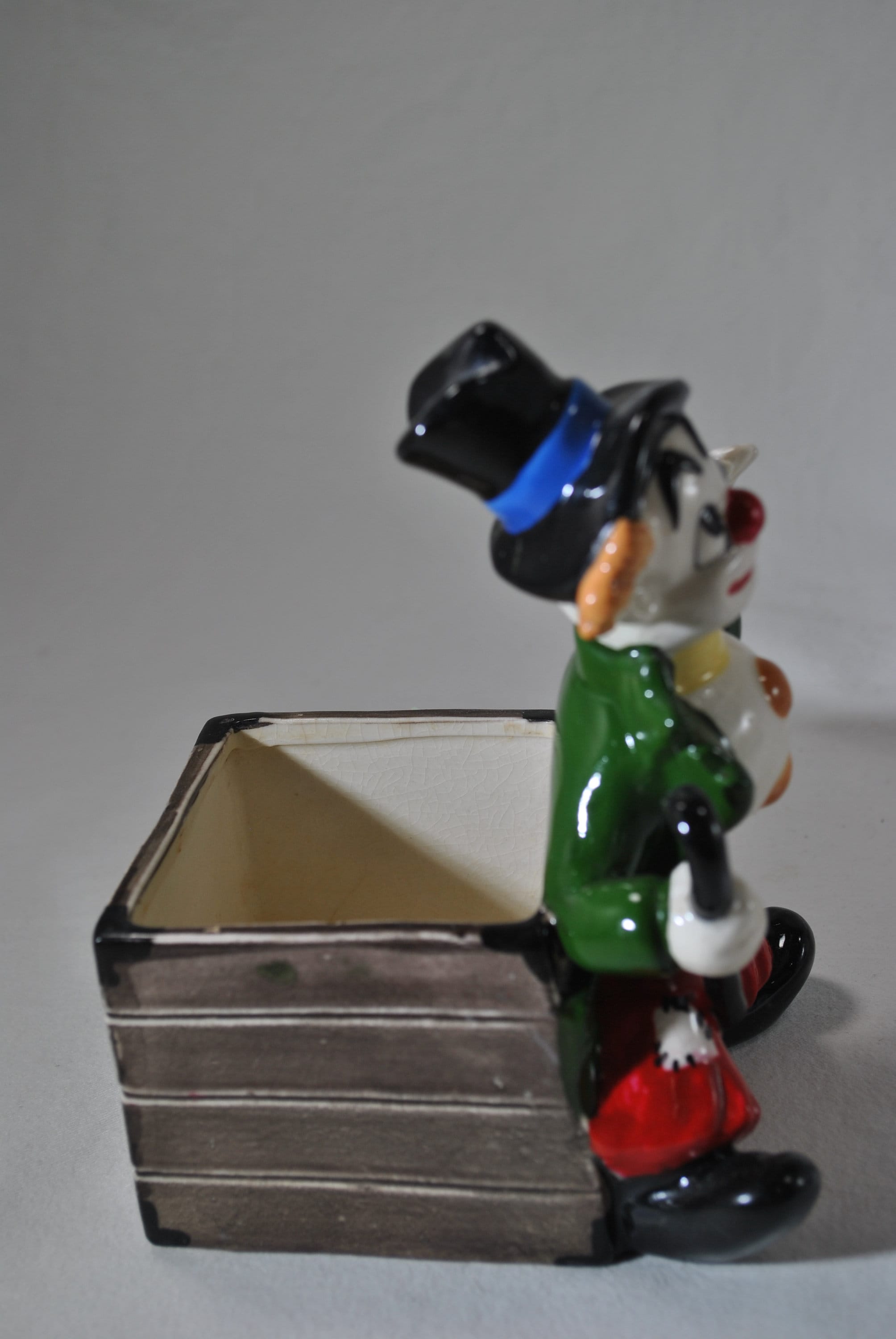 Vintage Ceramic Clown Planter Clown Vase Colorful Clown - Etsy
