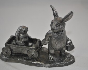 Ricker Pewter Figurine - Etsy