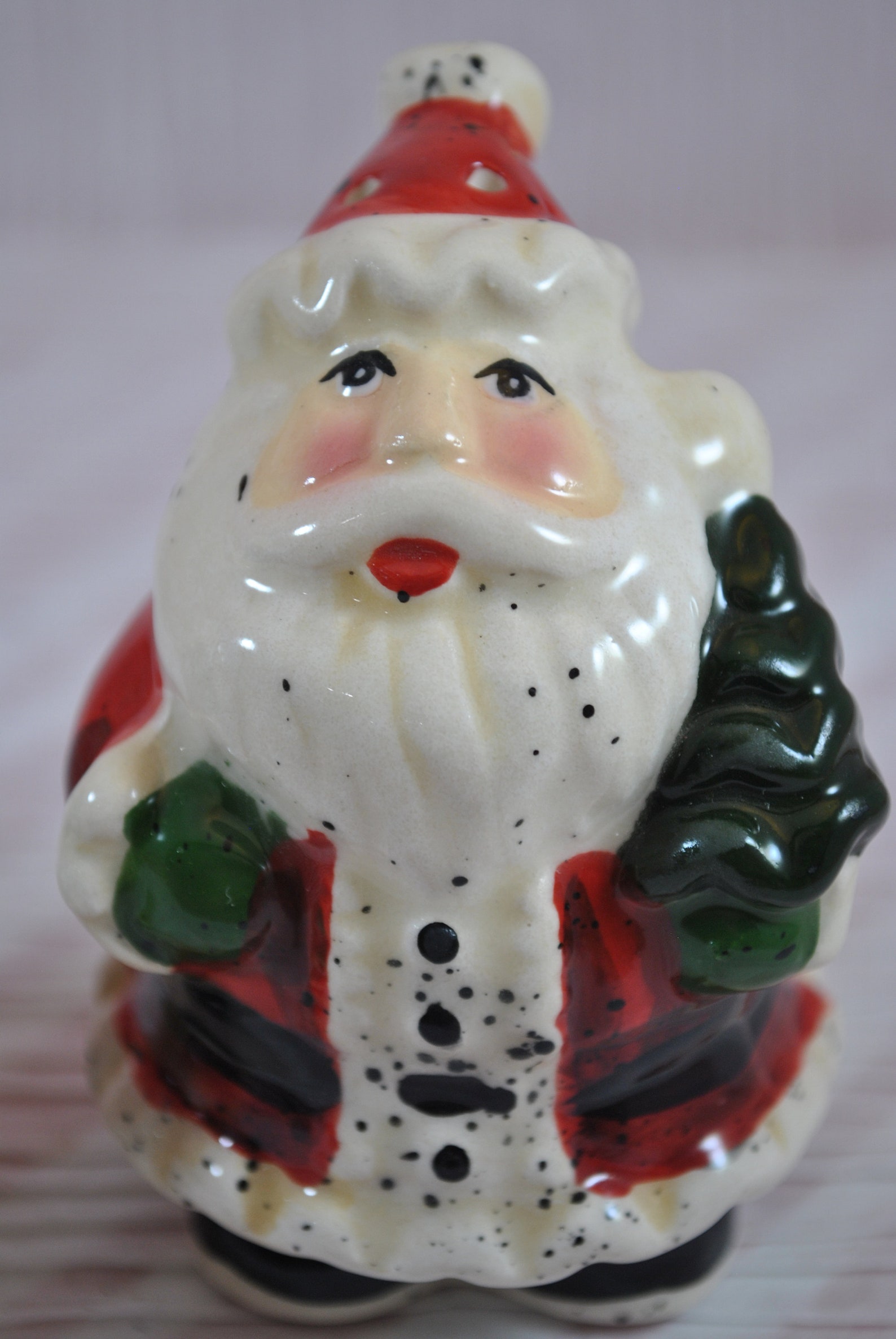 Santa Salt and Pepper Shakers Collectible Vintage Christmas - Etsy