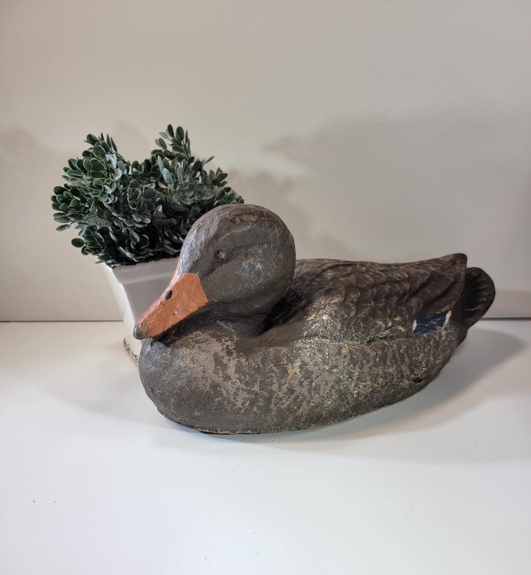 Carry Lite Paper Mache Duck Decoy, Home Decor, Made in Wisconsin ...