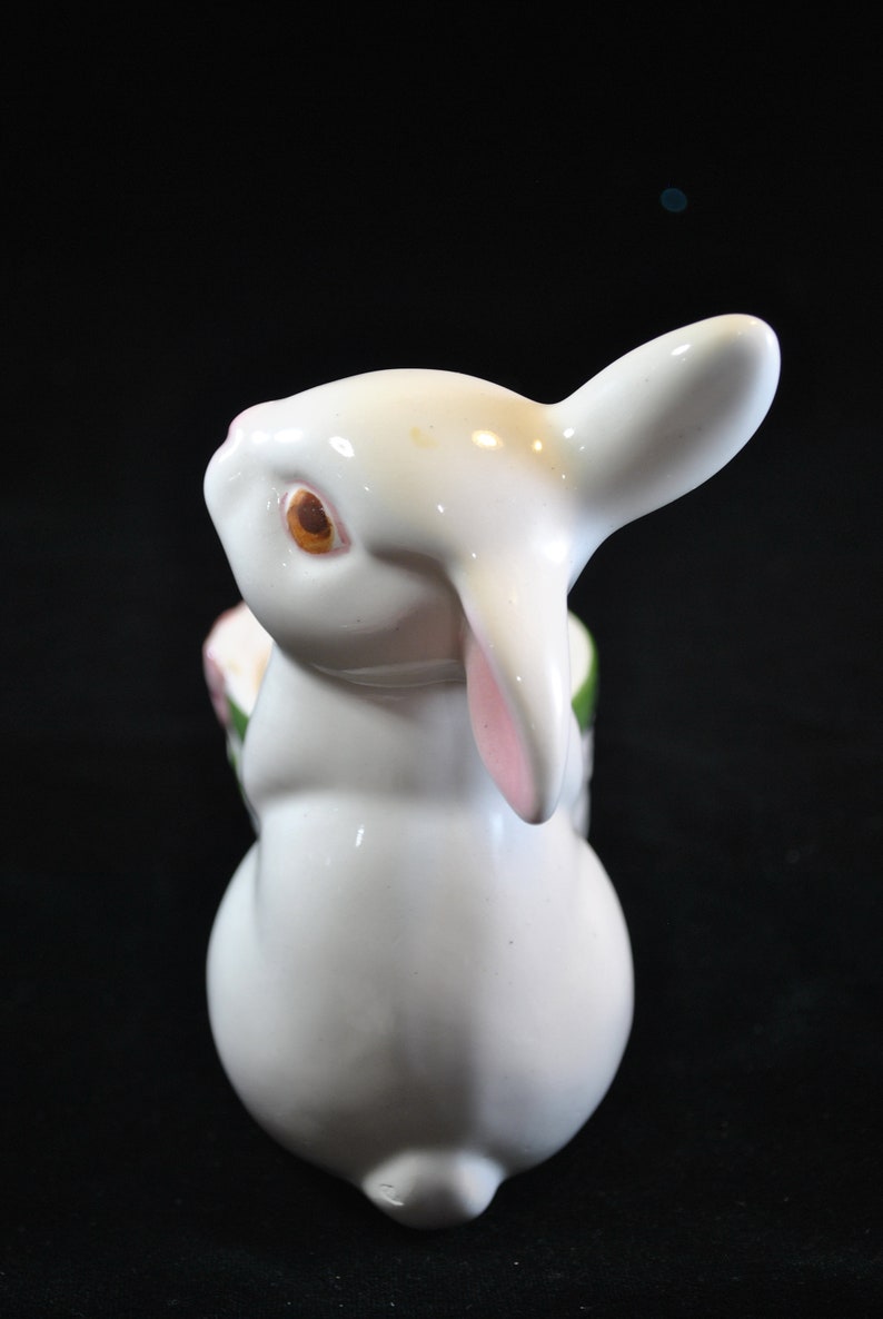 Vintage Ceramic Bunny Votive Candle Holder Collectible Avon - Etsy