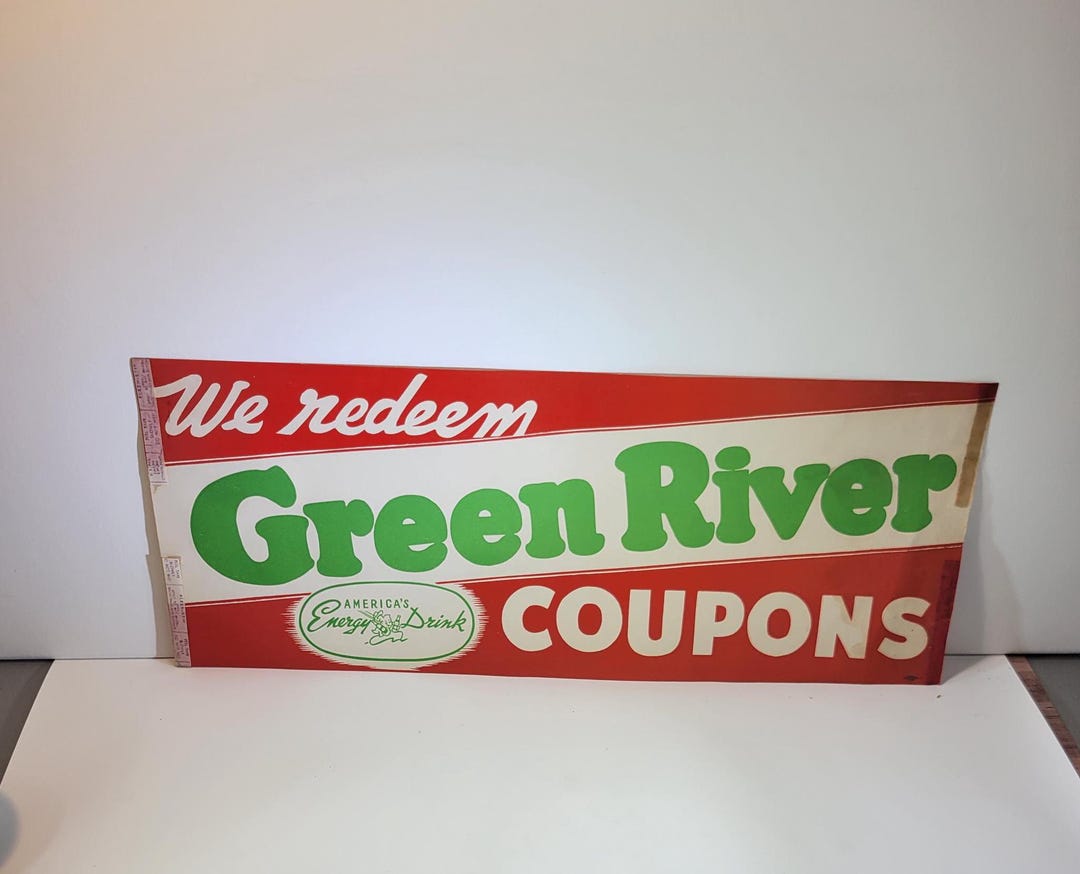 Green River America's Energy Drink Coupon Poster, - Etsy