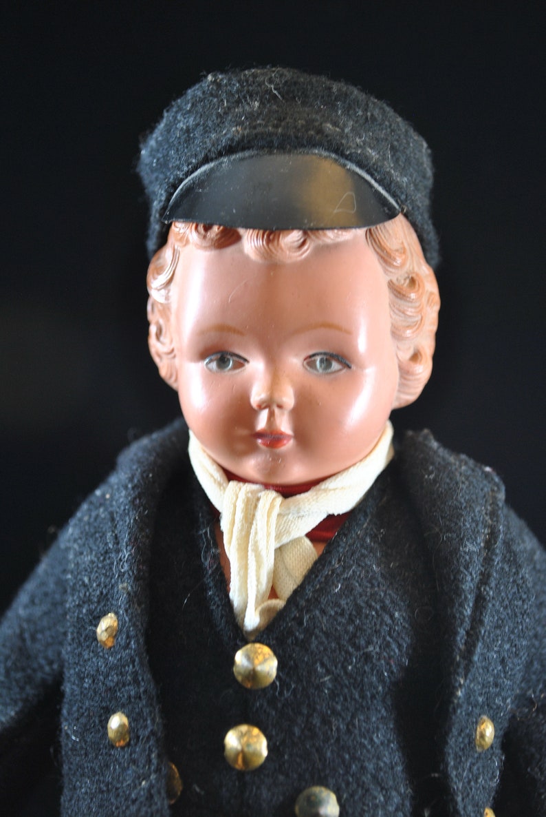 Antique Celluloid Dutch Boy Doll With Real Wooden Shoes | Etsy