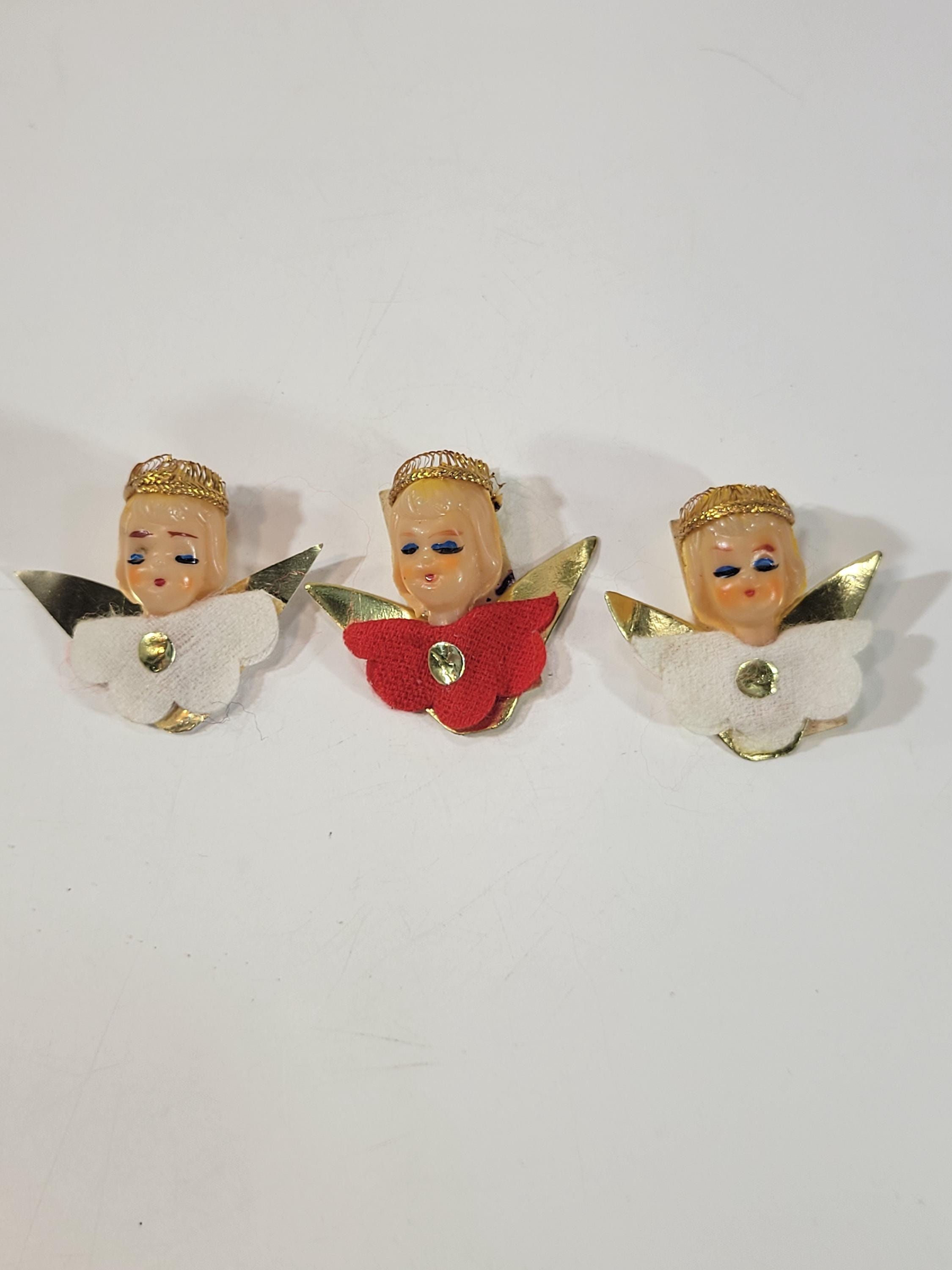 Holt Howard Vintage Ceramic Angel Heads, Celluloid Angel Heads ...