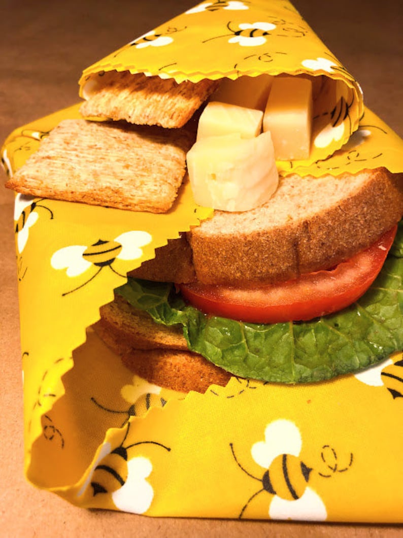 Organic Beeswax Wraps (set of Three) - Etsy