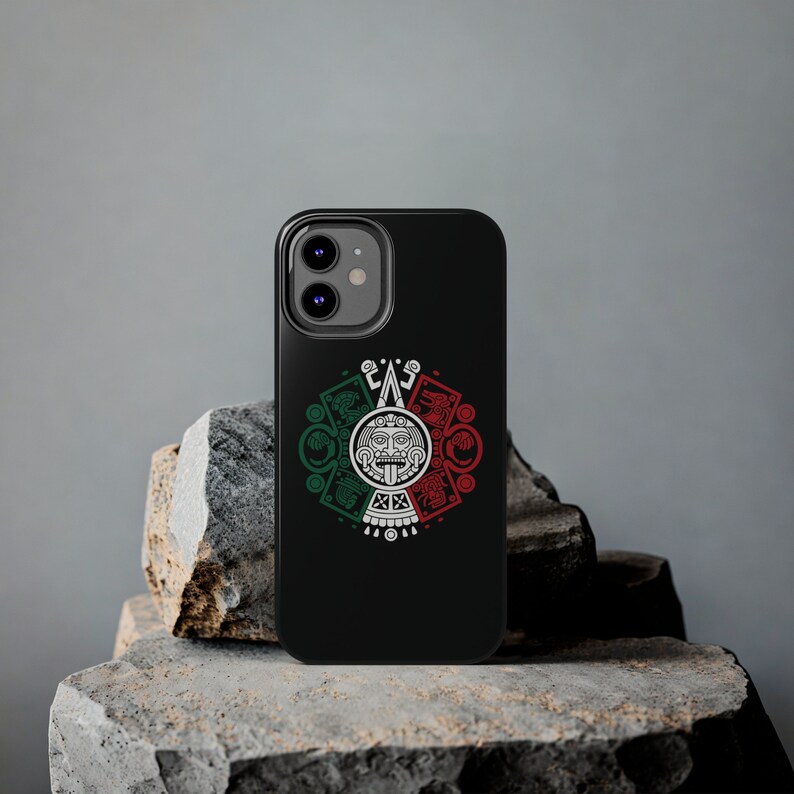 Mexican Aztec Calendar Mexico Mexican Flag , iPhone 16, 15, 14, Pro Max ...