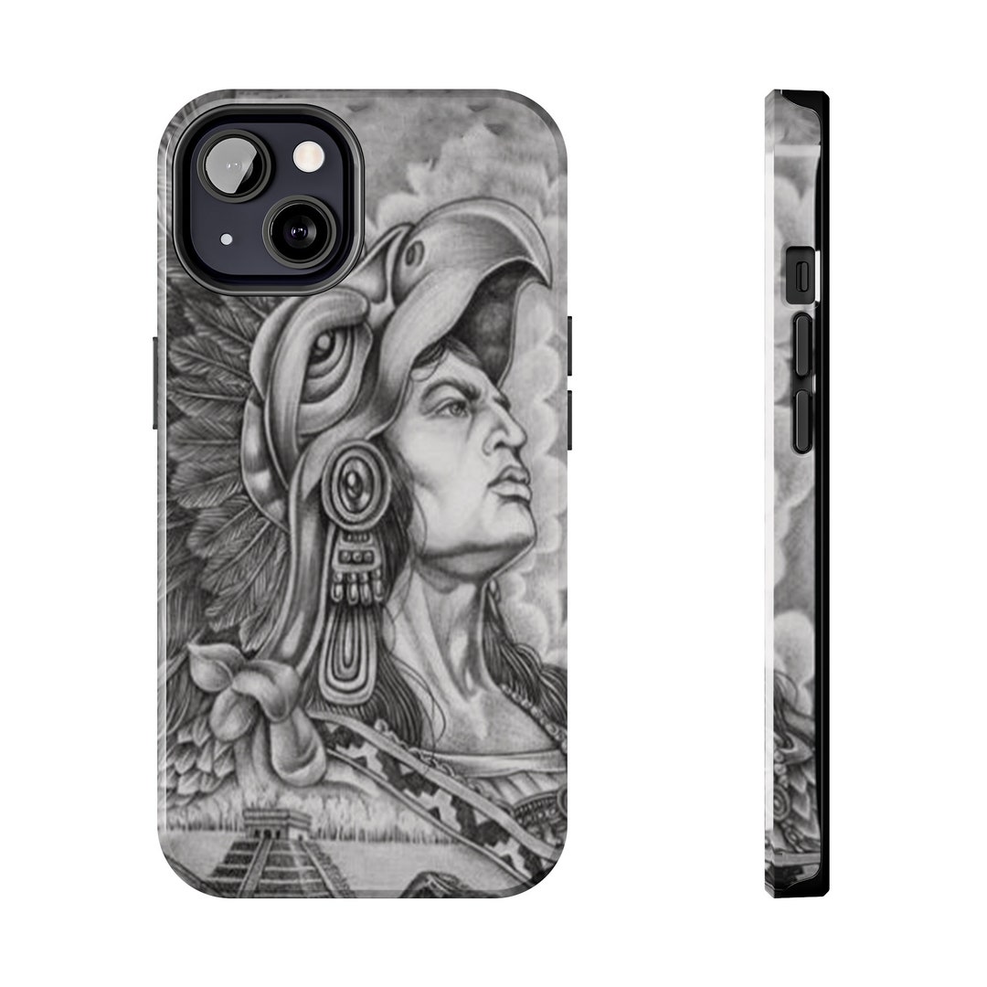 Mexican Aztec Warrior Mexico Azteca, iPhone 15, 14, 13, Pro Max Tough ...