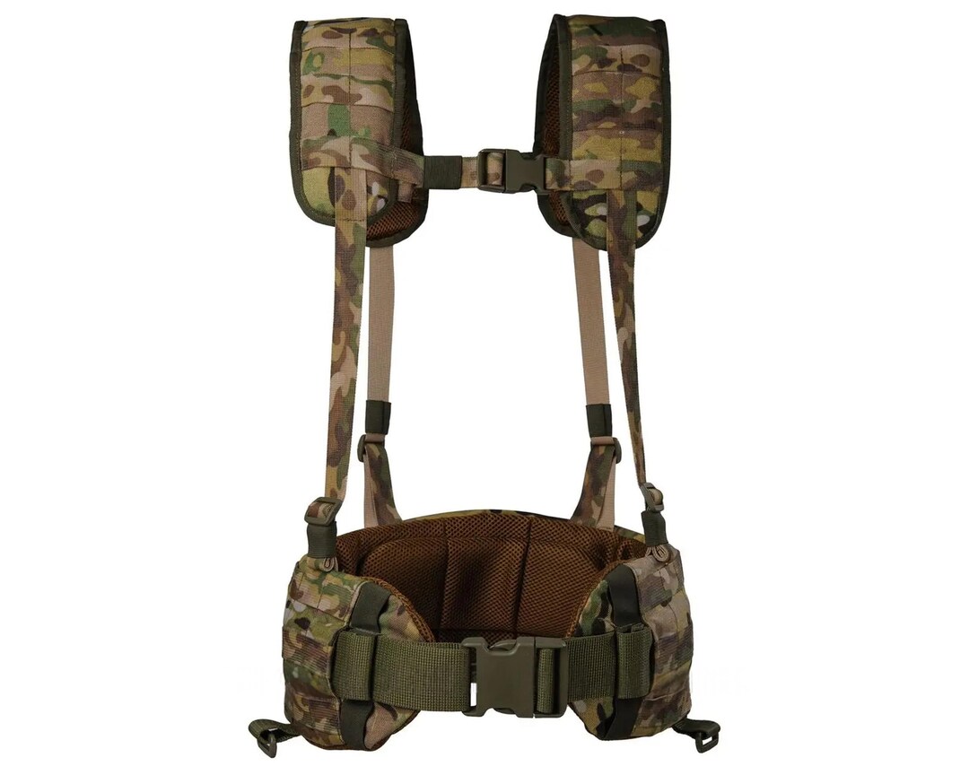 Ukrainian Army Load Bearing System, Multicam RPS System Tactical Vest ...