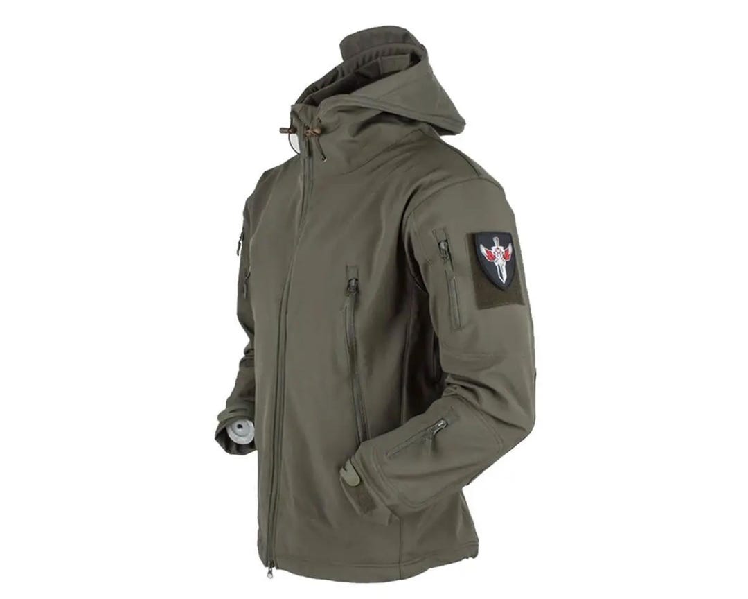 Tactical Rain Jacket, Military Softshell Jacket, Ukrainian Army Jacket ...