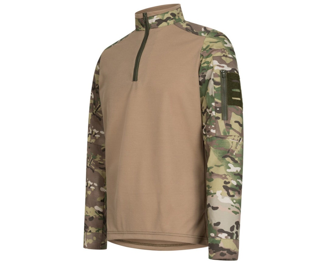 Military Longsleeve Shirt, Camouflage Army Shirt, Tactical Men's ...